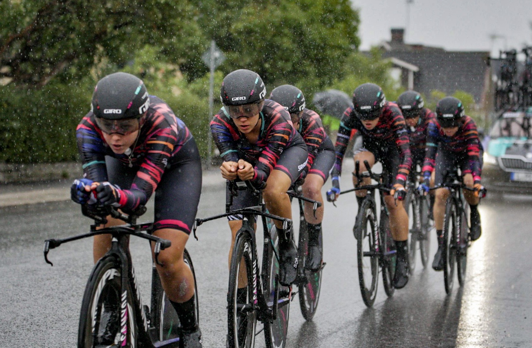 Tanja talks through her first Women's WorldTour team time trial ...